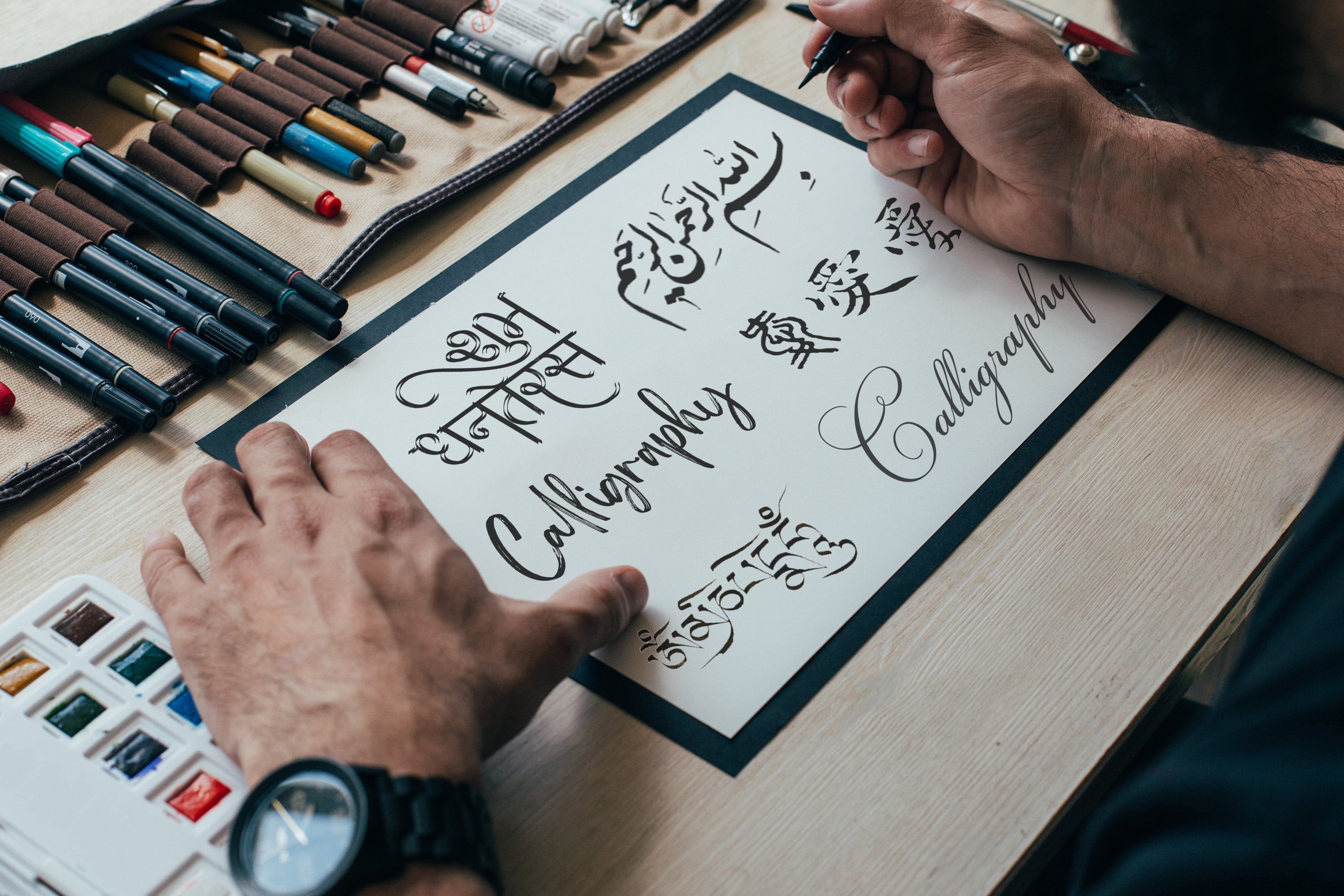 How To Learn Calligraphy: Step-by-Step | Artlogo