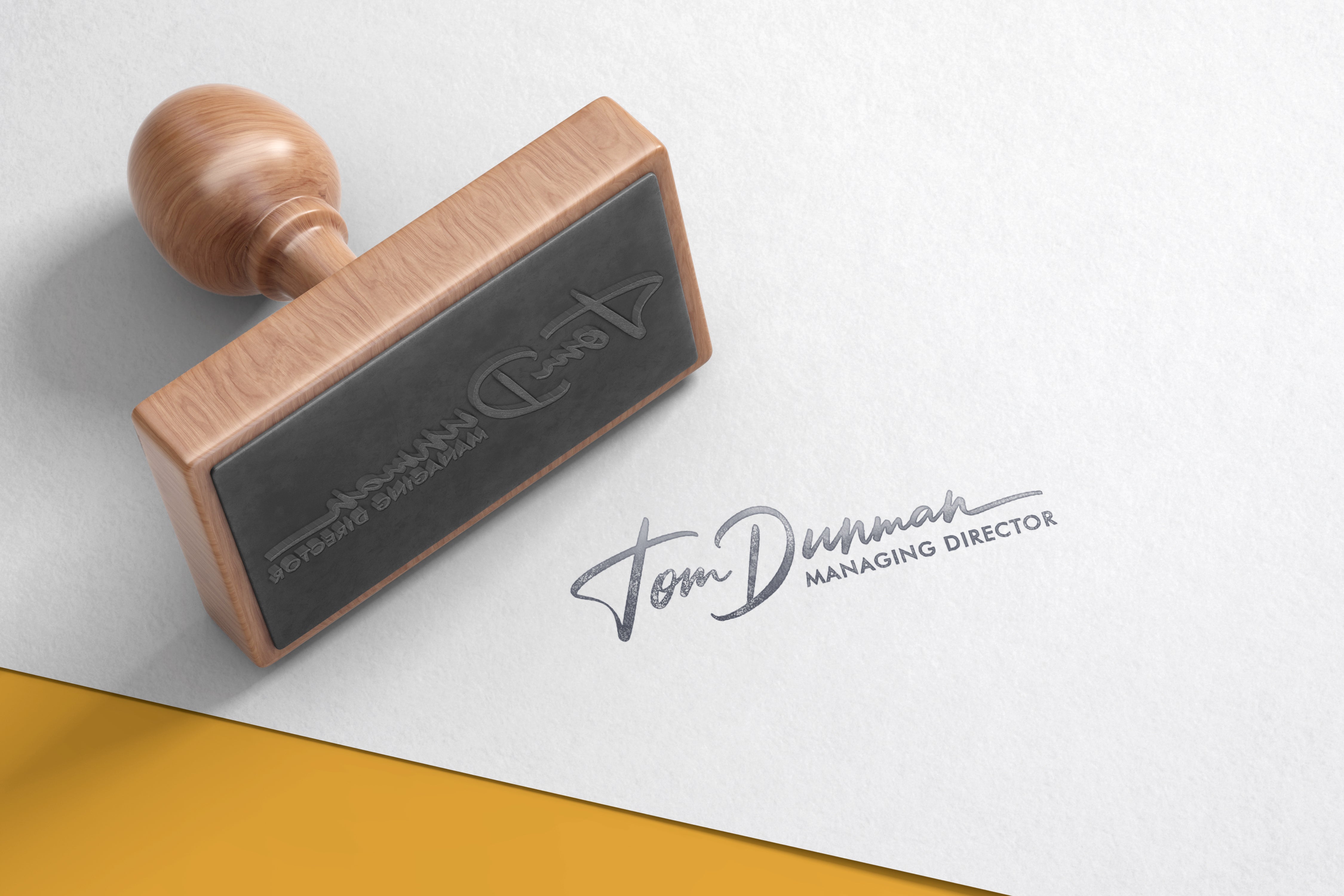 Signature Stamp: What Is a Signature Stamp? | Artlogo