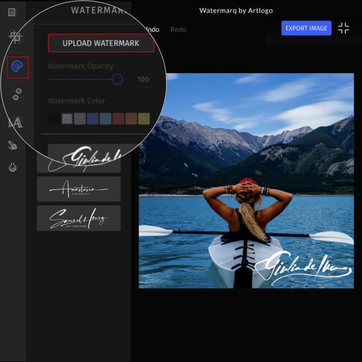 ᐅ Photo Watermark Maker For Photography | Free Online Creator – Artlogo