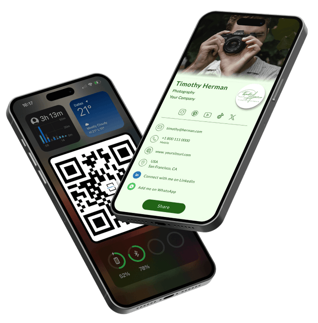 ᐅ Digital Business Card Maker | Professional Virtual Business Card ...