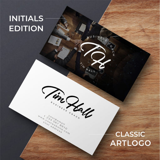 Initial Logo Maker | Handwritten Initial Logo | Artlogo